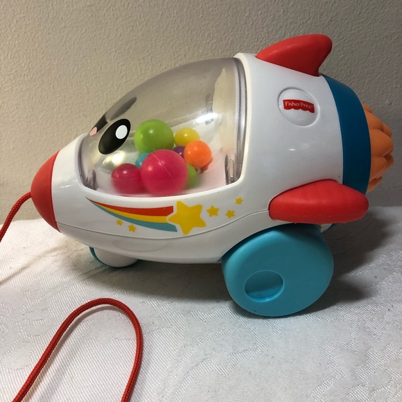 Fisher-Price | Toys | Fisherprice Pull Along Rocket Pull And Pop Action ...